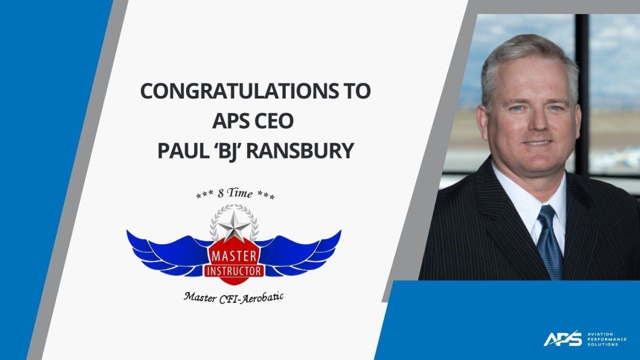 Aviation Performance Solutions CEO Recognized Again for Master ...