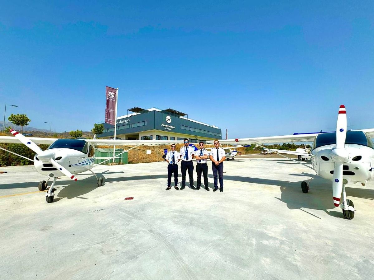 Students of Italian Pilot Training Group Visit Spain-based Flight ...