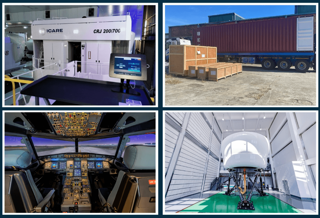 Bombardier CRJ 200-700 Full-Flight Simulator Arrives at Simaero ...